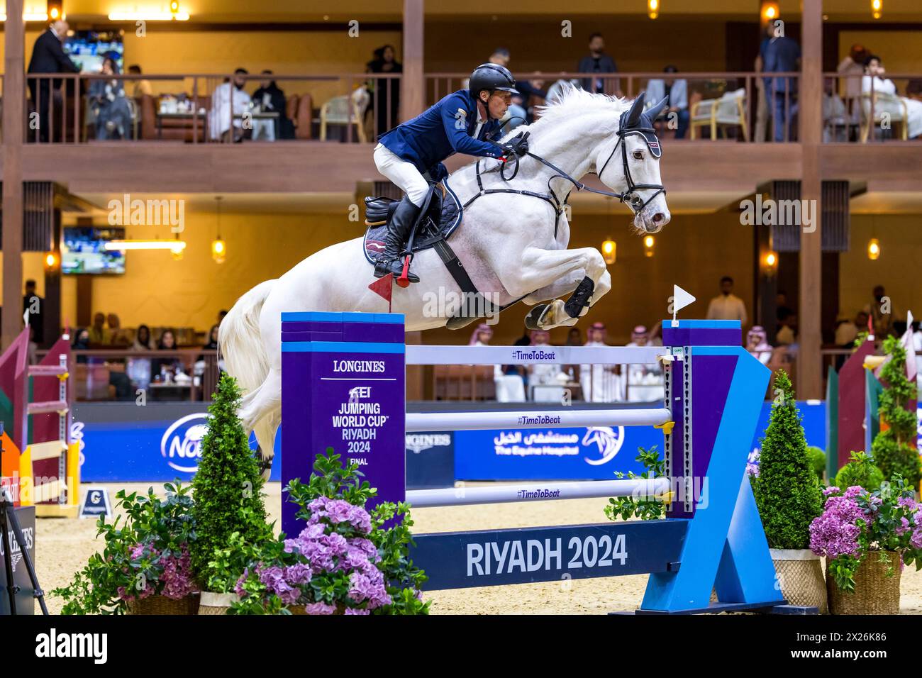 Riad, Saudi Arabia. 20th Apr, 2024. Equestrian sport, World Cup ...