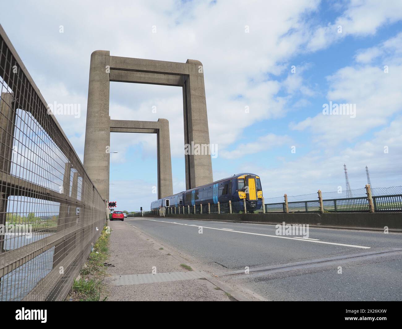 Iwade, Kent, UK. 20th Apr, 2024. Network Rail has rescheduled planned ...