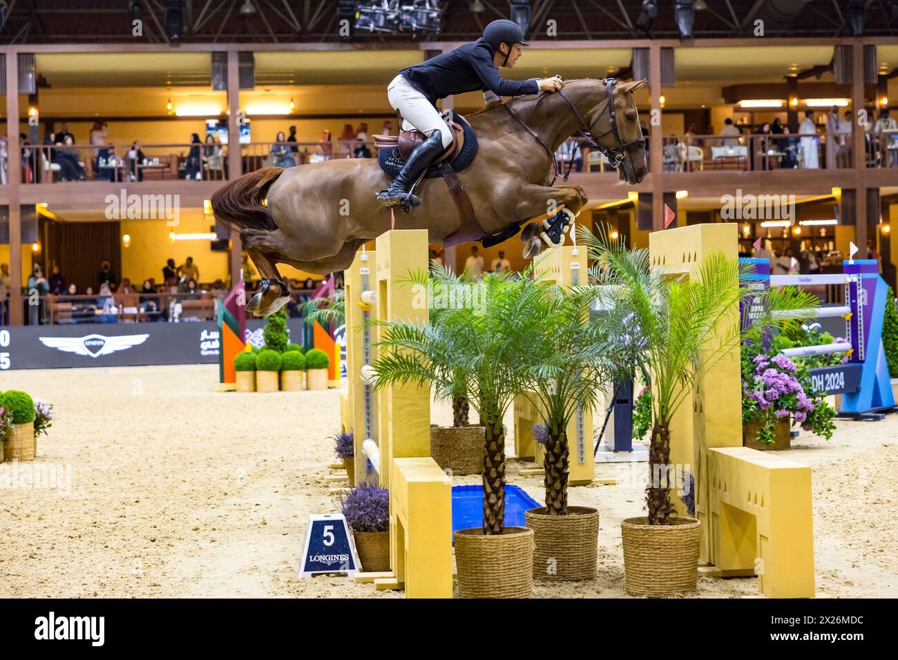Riad, Saudi Arabia. 20th Apr, 2024. Equestrian sport, World Cup ...