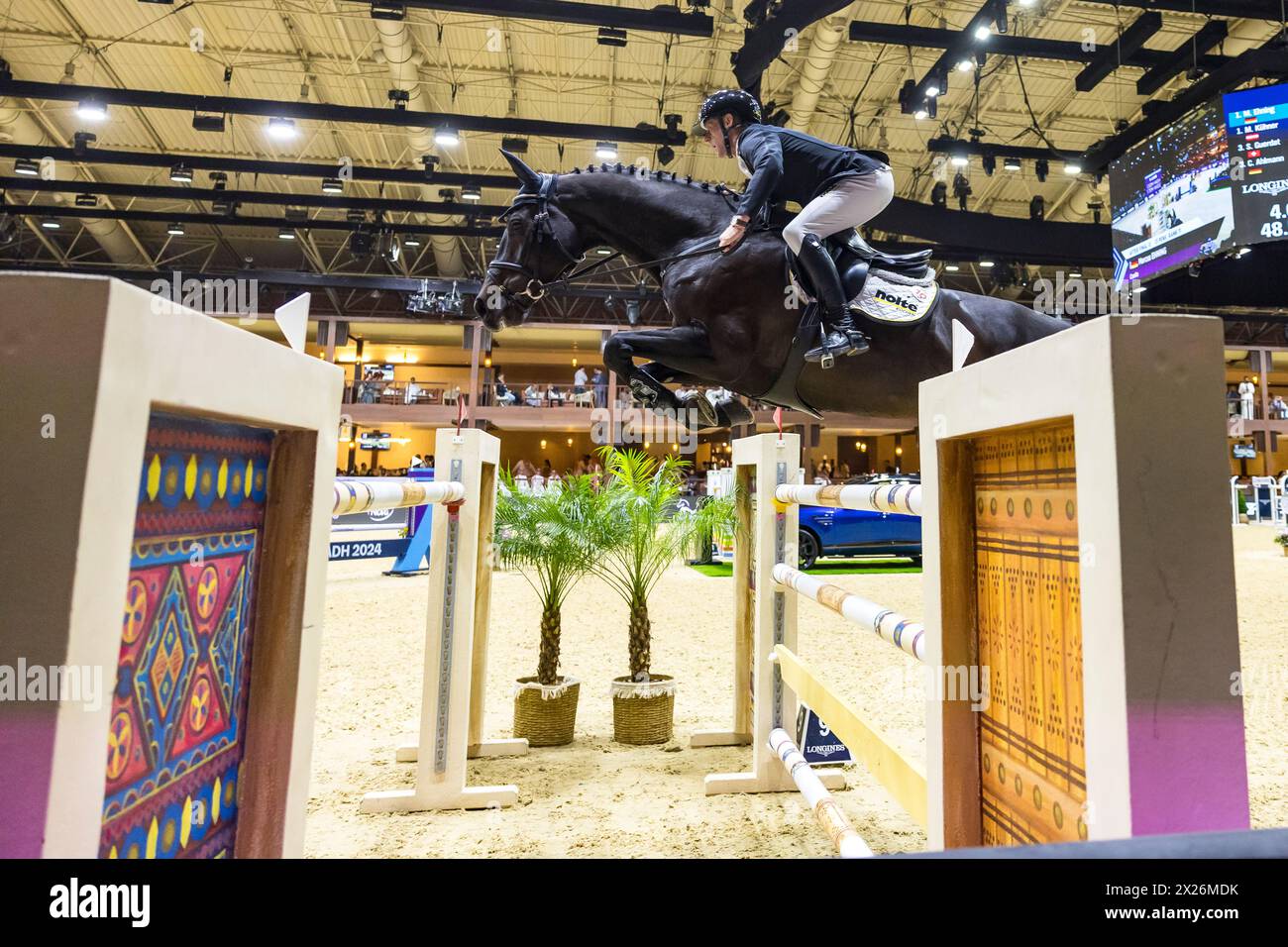 Riad, Saudi Arabia. 20th Apr, 2024. Equestrian sport, World Cup ...