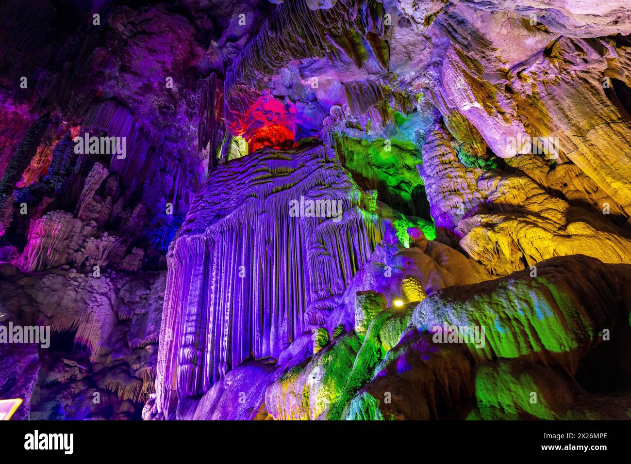 Yinziyan Scenic Tourism Resort is located in Maling Town, Lipu City ...