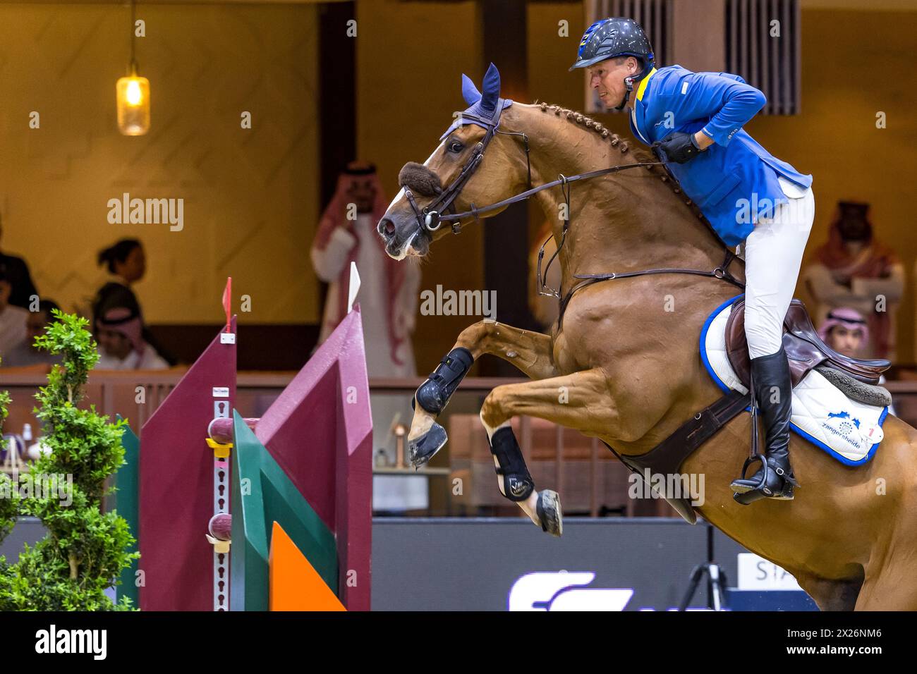 Riad, Saudi Arabia. 20th Apr, 2024. Equestrian sport, World Cup ...