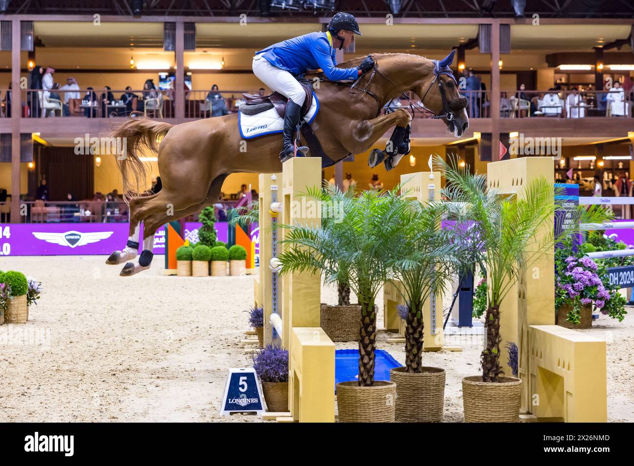 Riad, Saudi Arabia. 20th Apr, 2024. Equestrian sport, World Cup ...