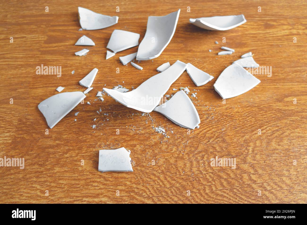 Broken glass on the floor kitchen hi-res stock photography and images ...