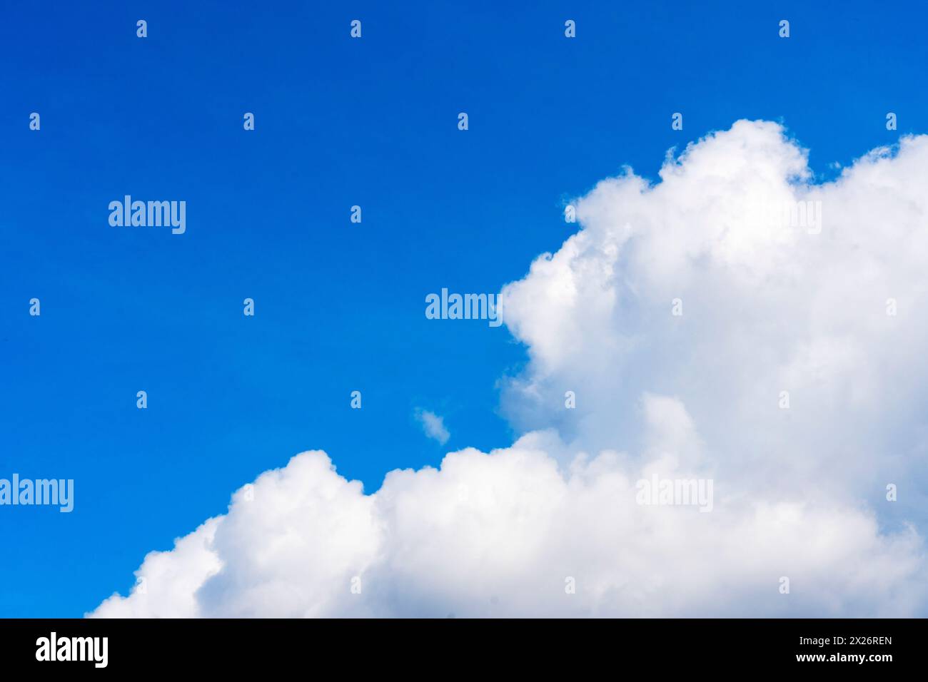 Beautiful blue sky, clouds, nature background.Nice sunny weather Stock Photo - Alamy