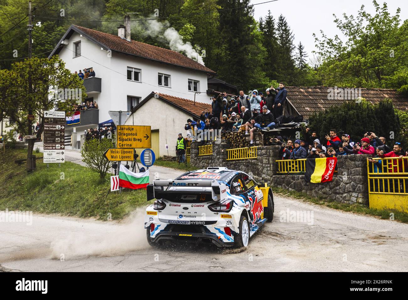 13 MUNSTER Gregoire, LOUKA Louis, Ford Puma Rally1, action during the ...