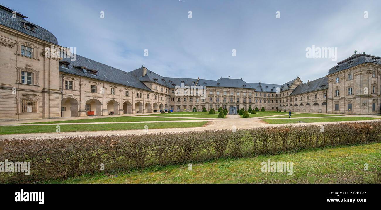 Former Cistercian monastery Ebrach, today Bavarian prison, Ebrach ...