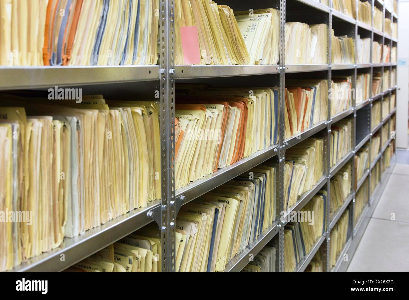 Stasi files at the Federal Commissioner for the Records of the State ...