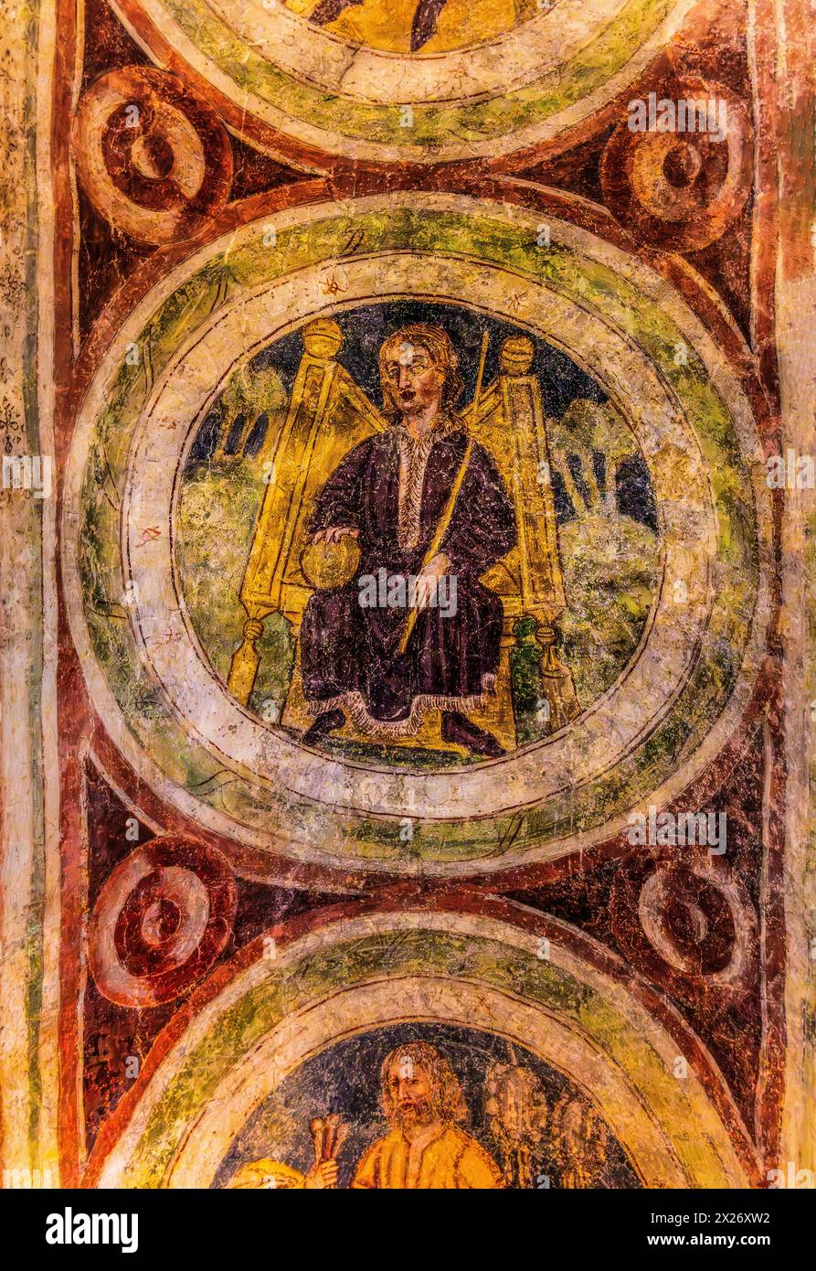 Medieval gothic frescoes hi-res stock photography and images - Alamy
