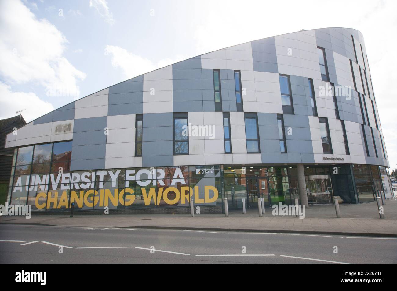 The University of Suffolk in Ipswich in the United Kingdom Stock Photo ...