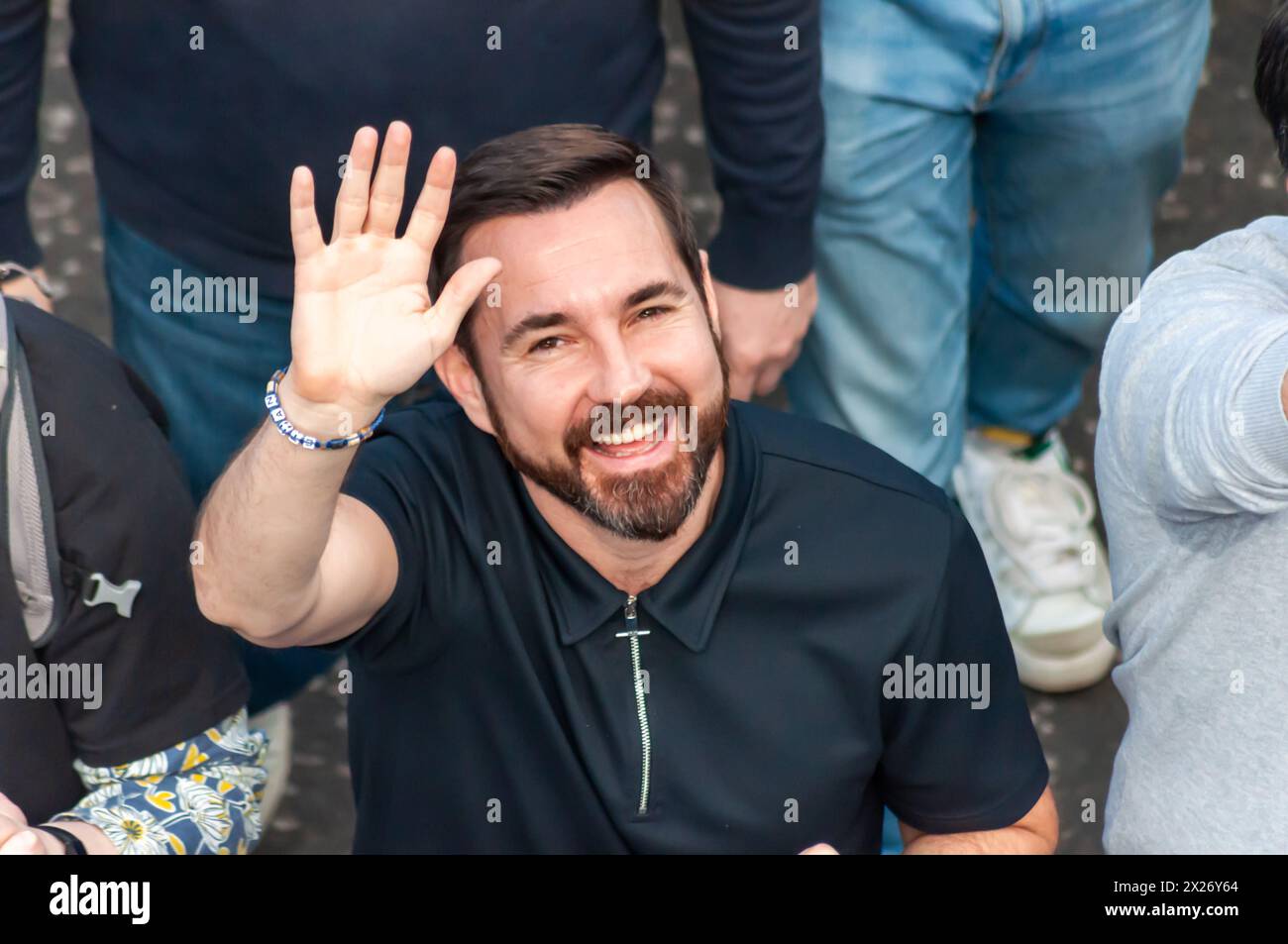 Glasgow, Scotland, UK. 20th April, 2024. Scottish Actor Martin Compston ...
