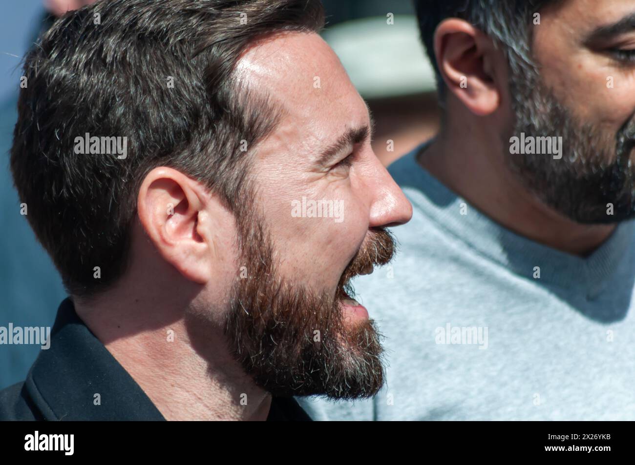 Glasgow, Scotland, UK. 20th April, 2024. Scottish Actor Martin Compston ...