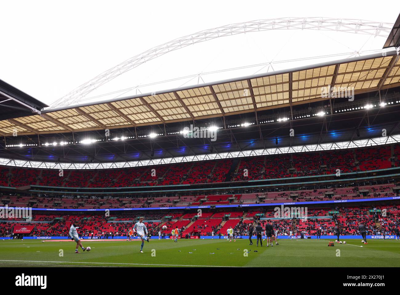 20th April 2024; Wembley Stadium, London, England; FA Cup Semi Final ...
