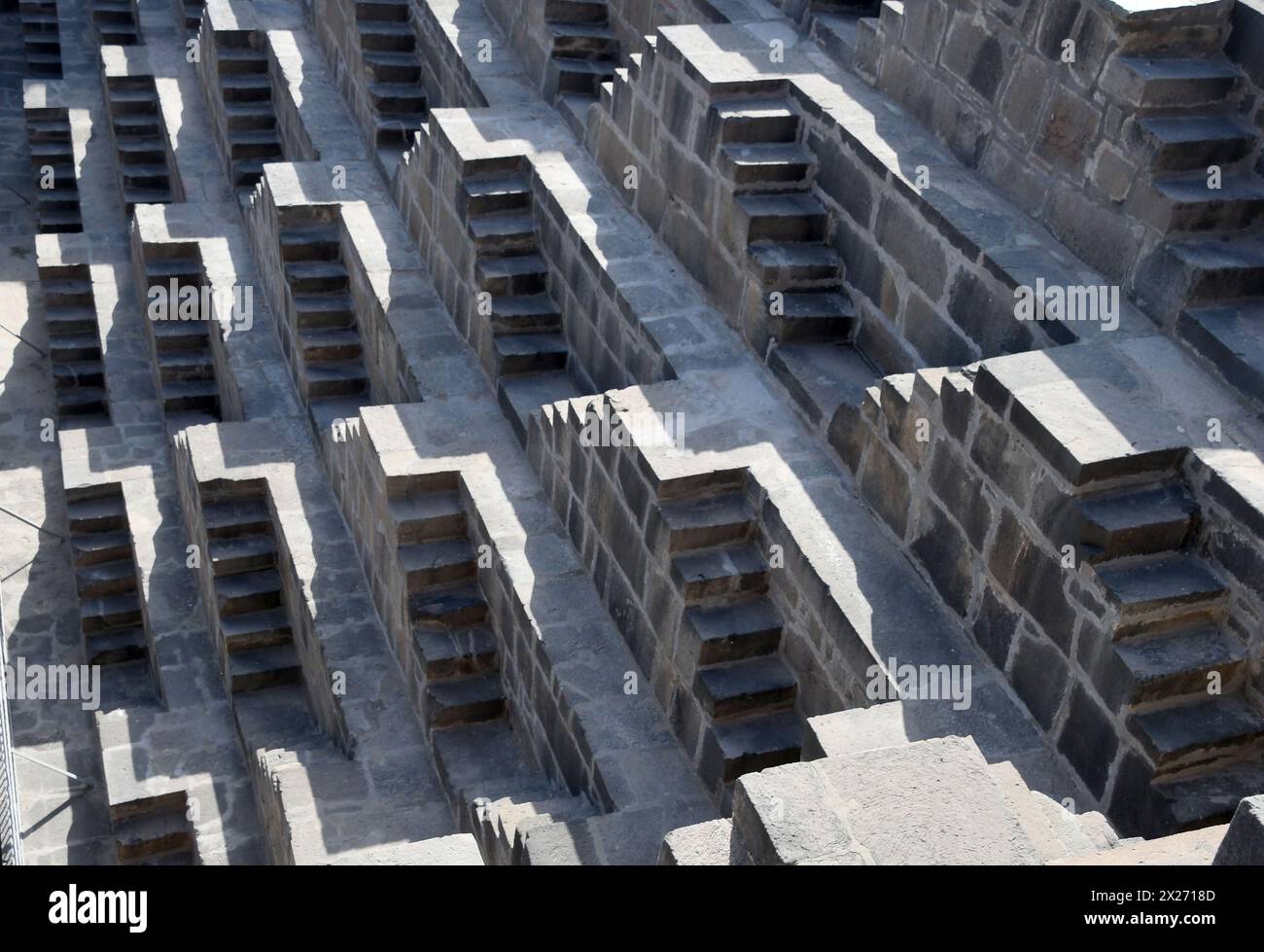 Abhaneri, Rajasthan, USA. 14th Mar, 2024. The Chand Baori step well in ...