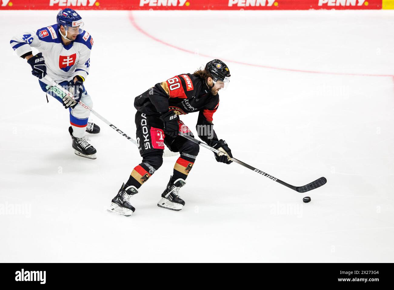 Augsburg, Germany. 20th Apr, 2024. Ice hockey: International match ...