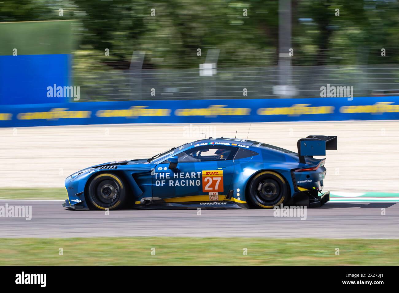 Imola, Italy. 20th Apr, 2024. HEART OF RACING TEAM (USA), Aston Martin ...