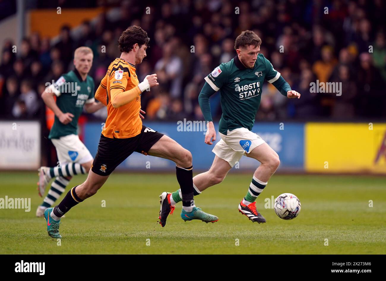 Derby County's Max Bird during the Sky Bet League One match at the ...