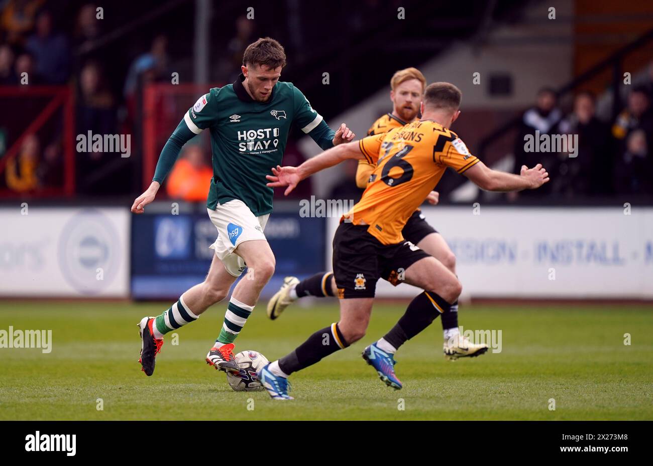 Derby County's Max Bird during the Sky Bet League One match at the ...