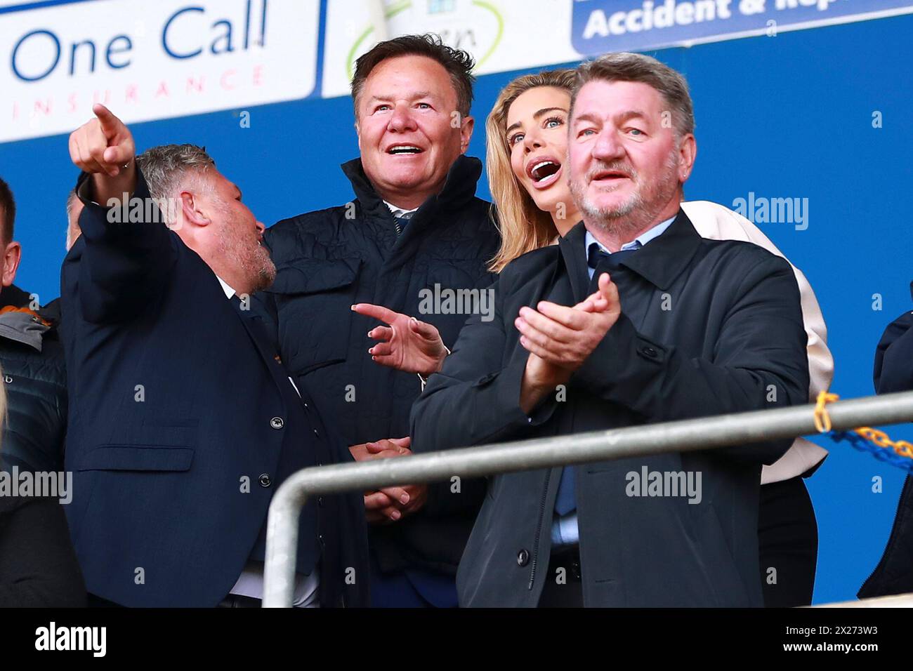 Mansfield, UK. 20th Apr, 2024. Mansfield Town owner and chairman John ...