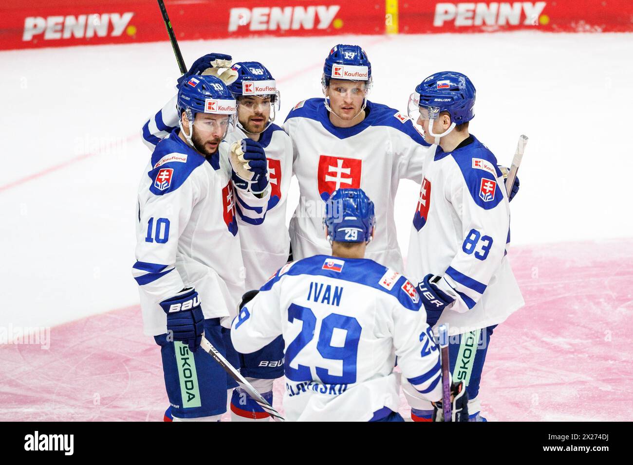 Augsburg, Germany. 20th Apr, 2024. Ice hockey: International match ...