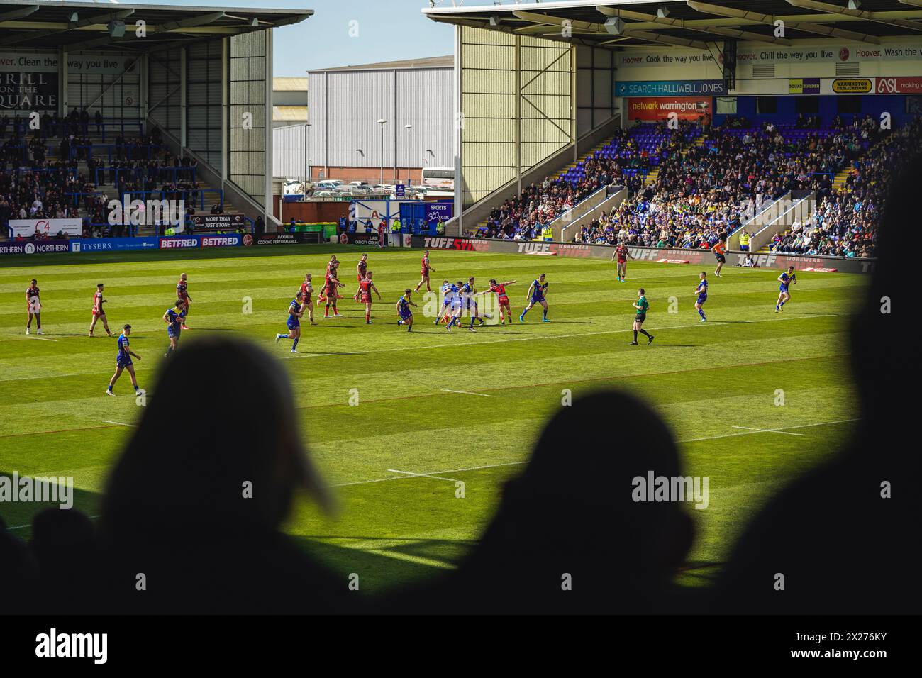 Warrington, Cheshire, UK. 20th April, 2024. Super League Rugby ...