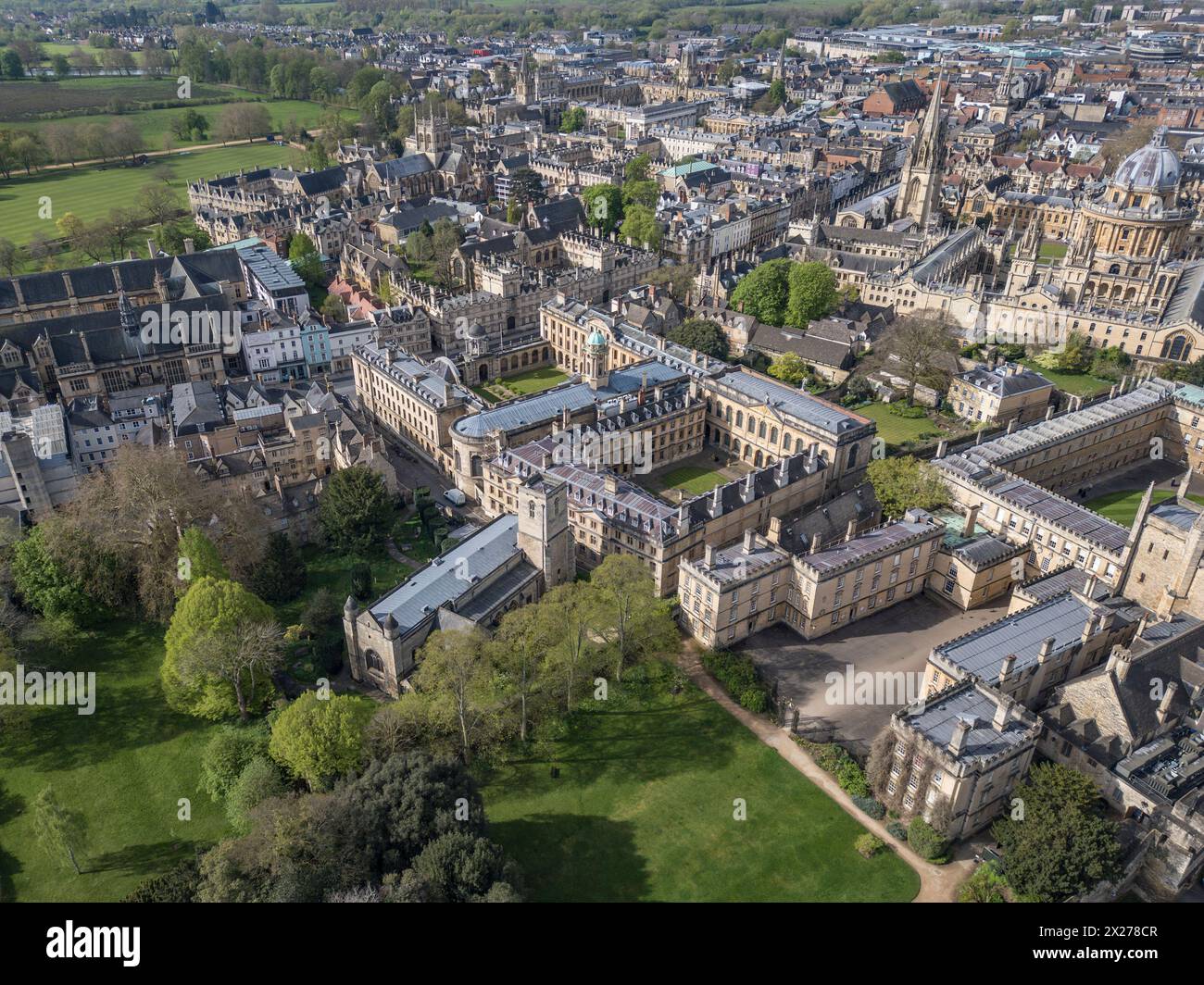 Aerial view of Stadium MK, home ground on the MK Dons in Milton Keynes ...