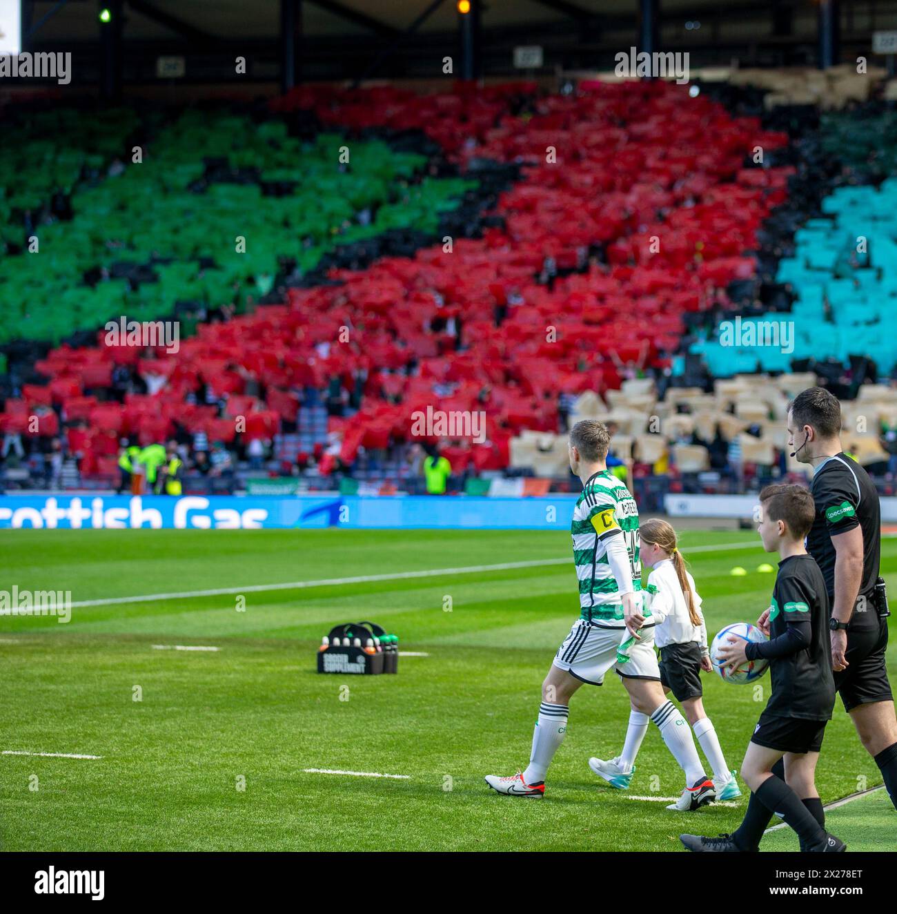Glasgow, Scotland, UK. 20th April 2024; Hampden Park, Glasgow, Scotland ...