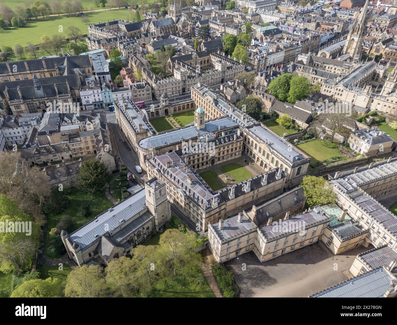Aerial view of Stadium MK, home ground on the MK Dons in Milton Keynes ...