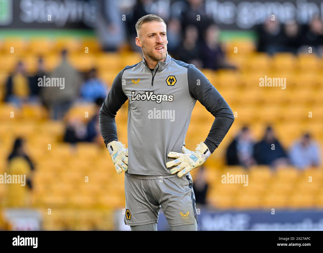 Wolverhampton, UK. 20th Apr, 2024. Daniel Bentley of Wolverhampton ...