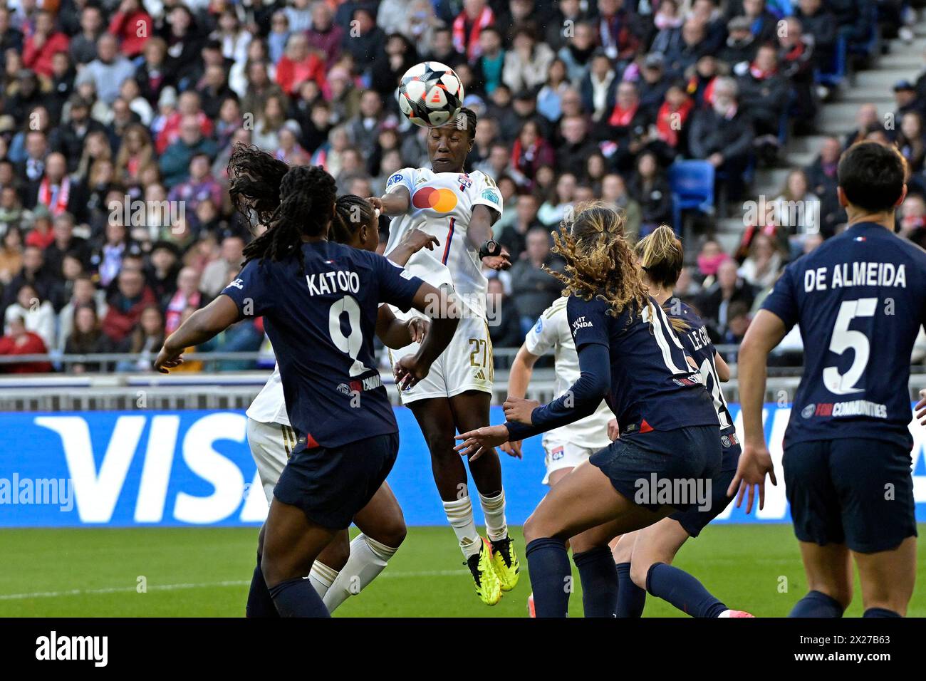 © PHOTOPQR/LE PROGRES/Maxime JEGAT - Décines-Charpieu 20/04/2024 - Foot ...