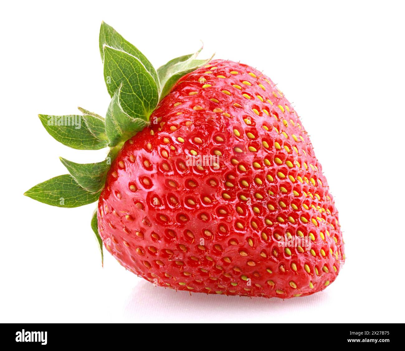 strawberry isolated white background Stock Photo - Alamy