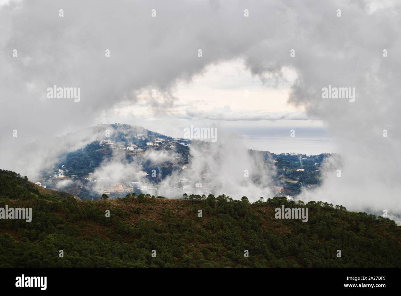 On the road to Ernest Hemingway's Ronda in the mountains of Andalucia ...