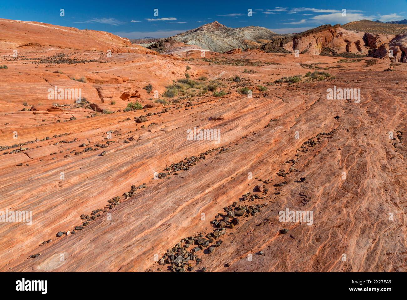 Valley of Fire, Nevada. The Fire Wave Stock Photo - Alamy