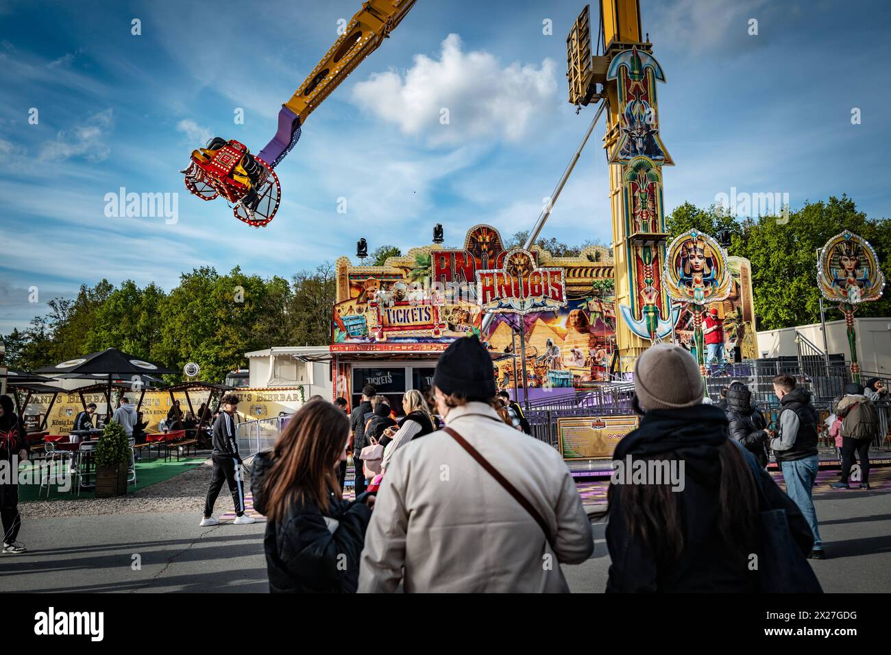 Berlin Zentraler Festplatz, Kurt-Schumacher-Damm, Frühlingsfest, Rummel, Kirmes, Volksfest - 20. ...