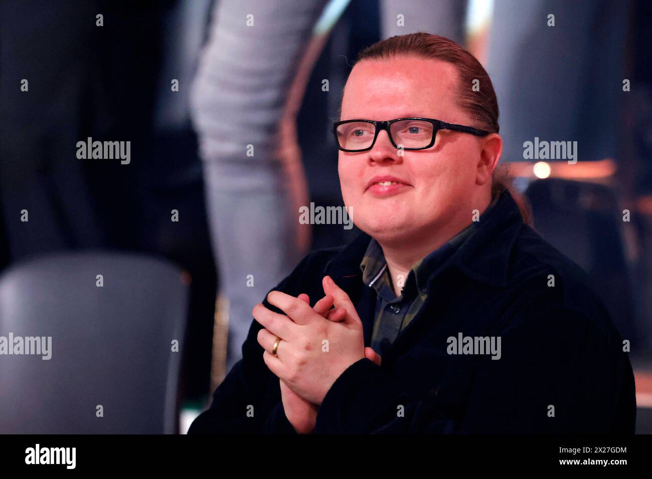 Sänger Angelo Kelly, Vater von Kandidat Gabriel Kelly, in der siebten ...