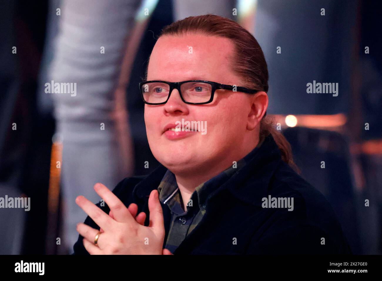Sänger Angelo Kelly, Vater von Kandidat Gabriel Kelly, in der siebten ...