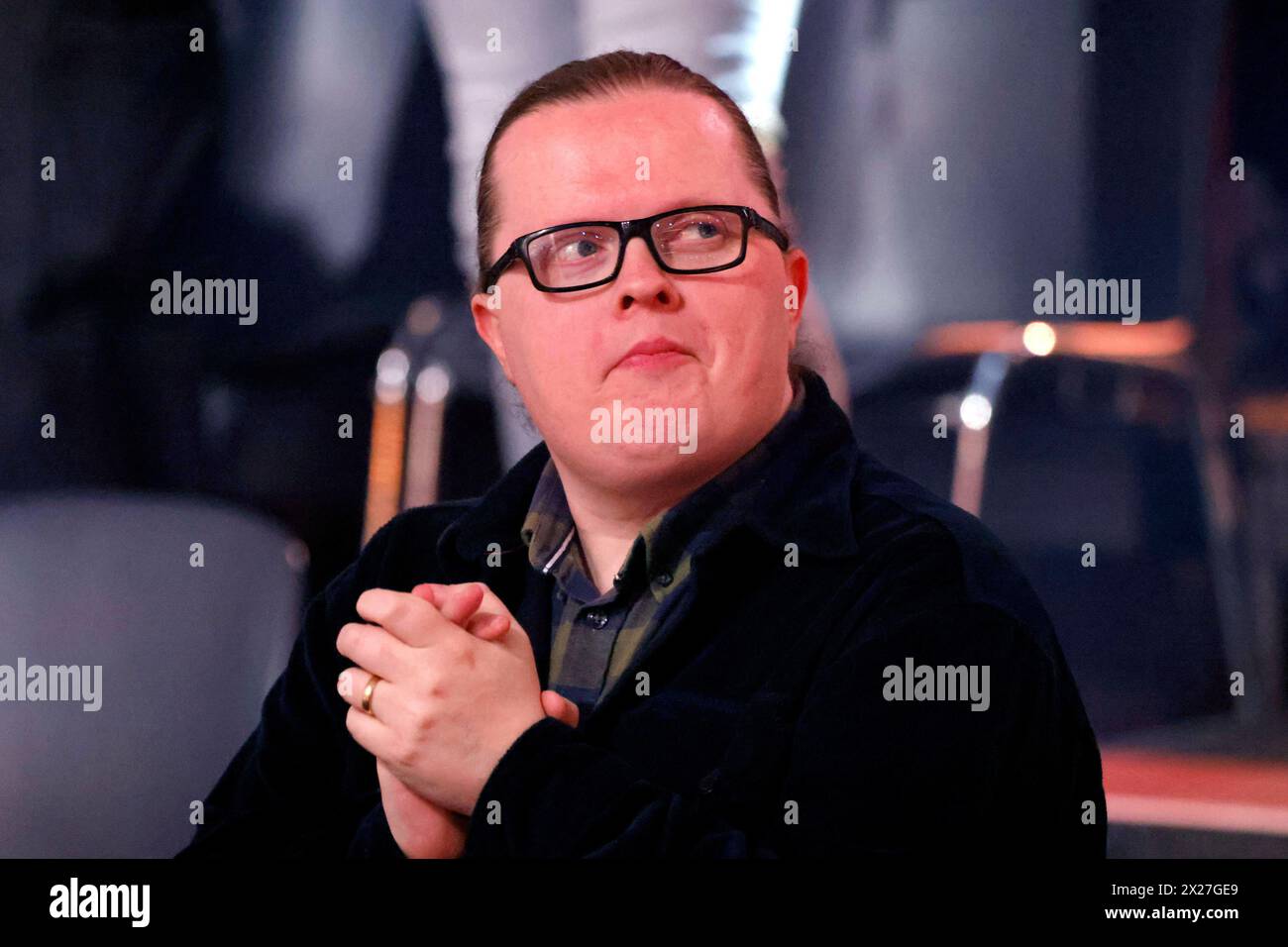 Sänger Angelo Kelly, Vater von Kandidat Gabriel Kelly, in der siebten ...