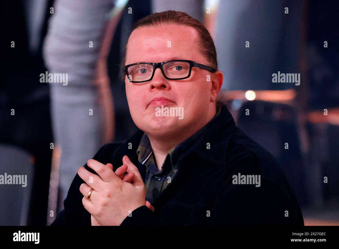 Sänger Angelo Kelly, Vater von Kandidat Gabriel Kelly, in der siebten ...