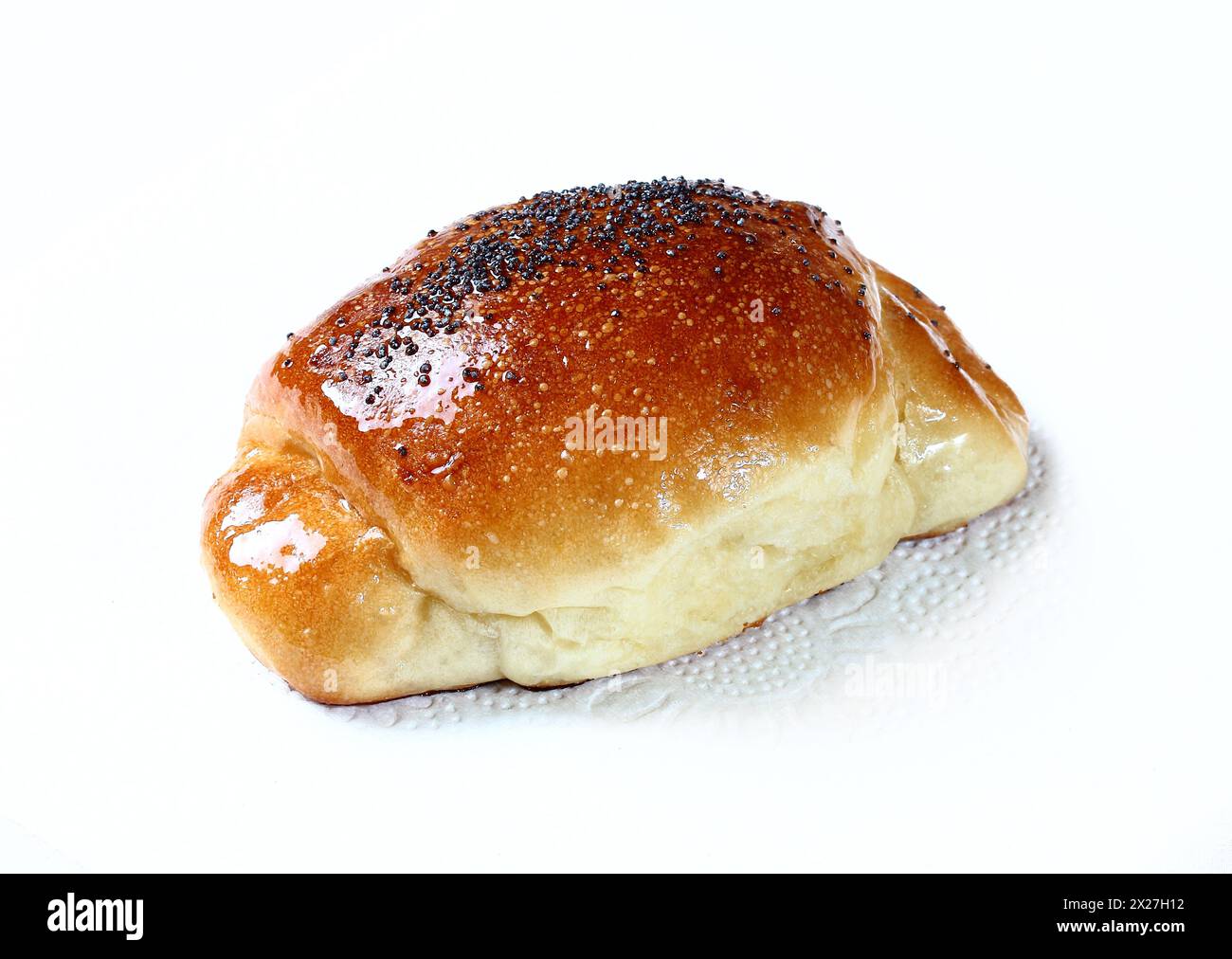 Freshly baked bun white Cut Out Stock Images & Pictures - Alamy