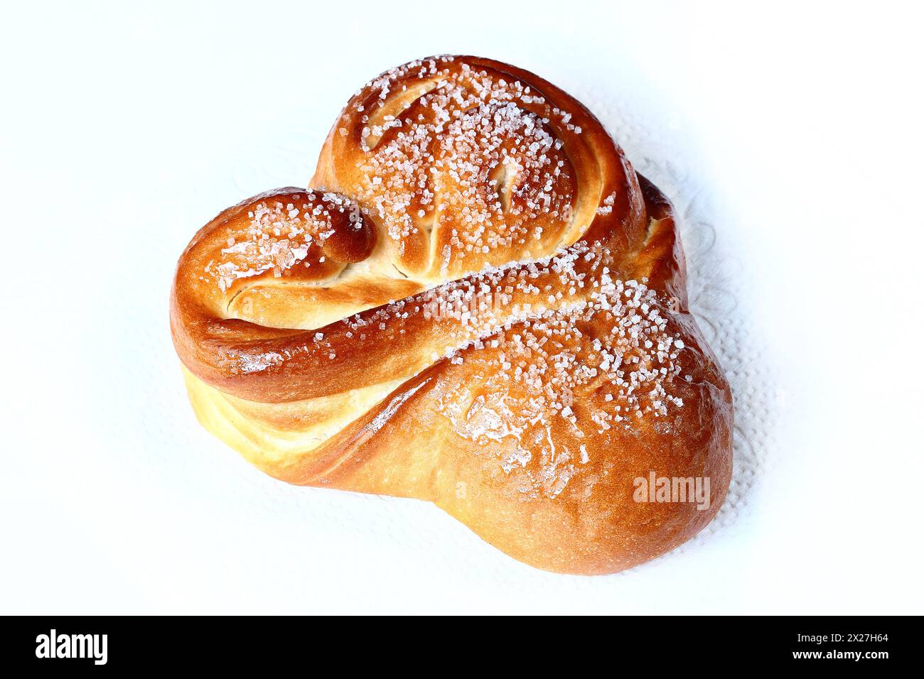 Freshly baked bun white Cut Out Stock Images & Pictures - Alamy
