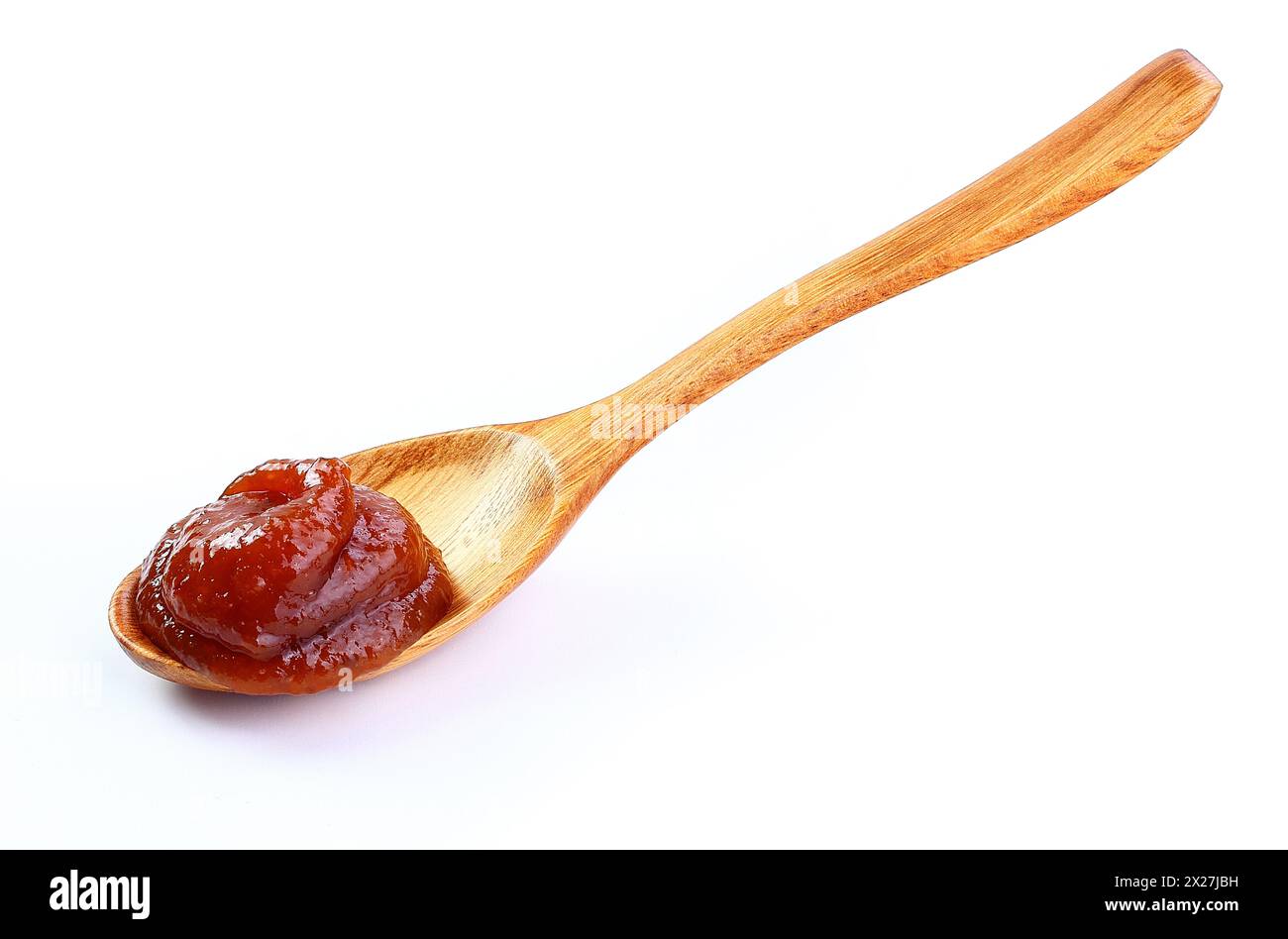 Jar jam wooden spoon Cut Out Stock Images & Pictures - Alamy