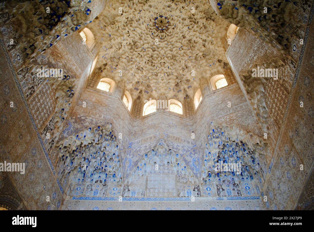 Alhambra palace and fortress complex in Granada, Andalusia, Spain Stock ...