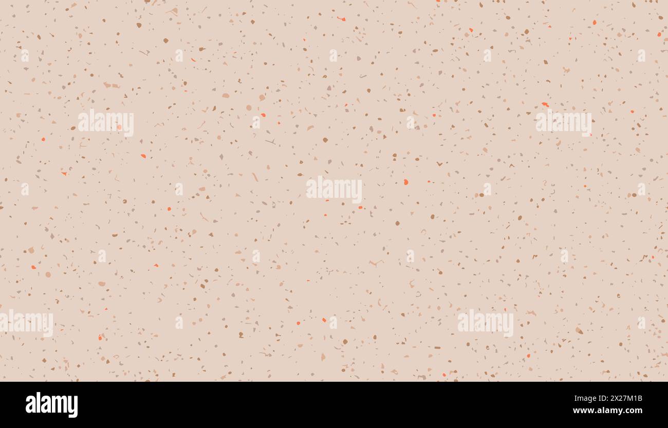 Peach Fuzz terrazzo seamless pattern on peach background. Seamless ...
