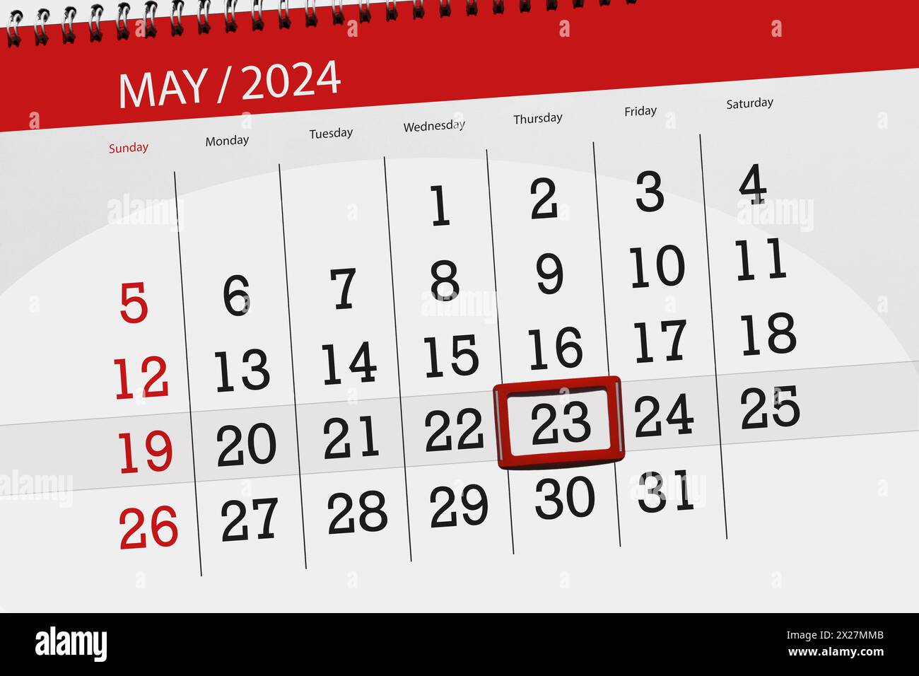 Calendar 2024, deadline, day, month, page, organizer, date, May ...