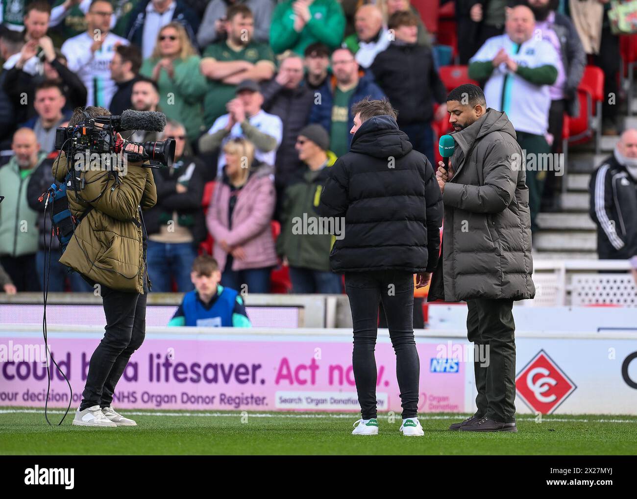 Hugh Woozencroft during the Sky Bet Championship match Stoke City vs ...