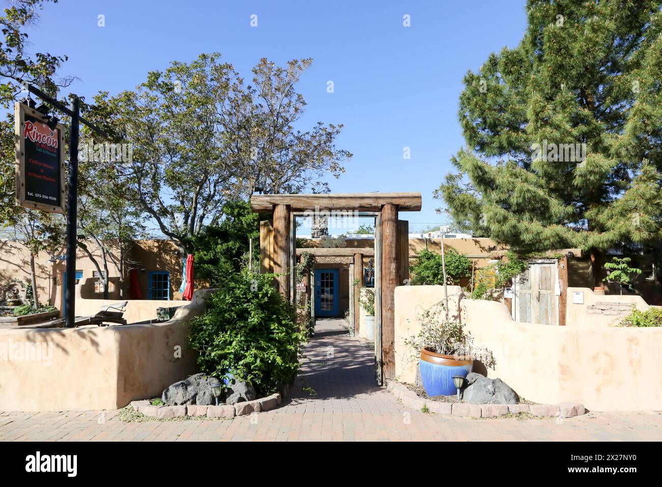 Historic Mesilla, New Mexico Stock Photo - Alamy