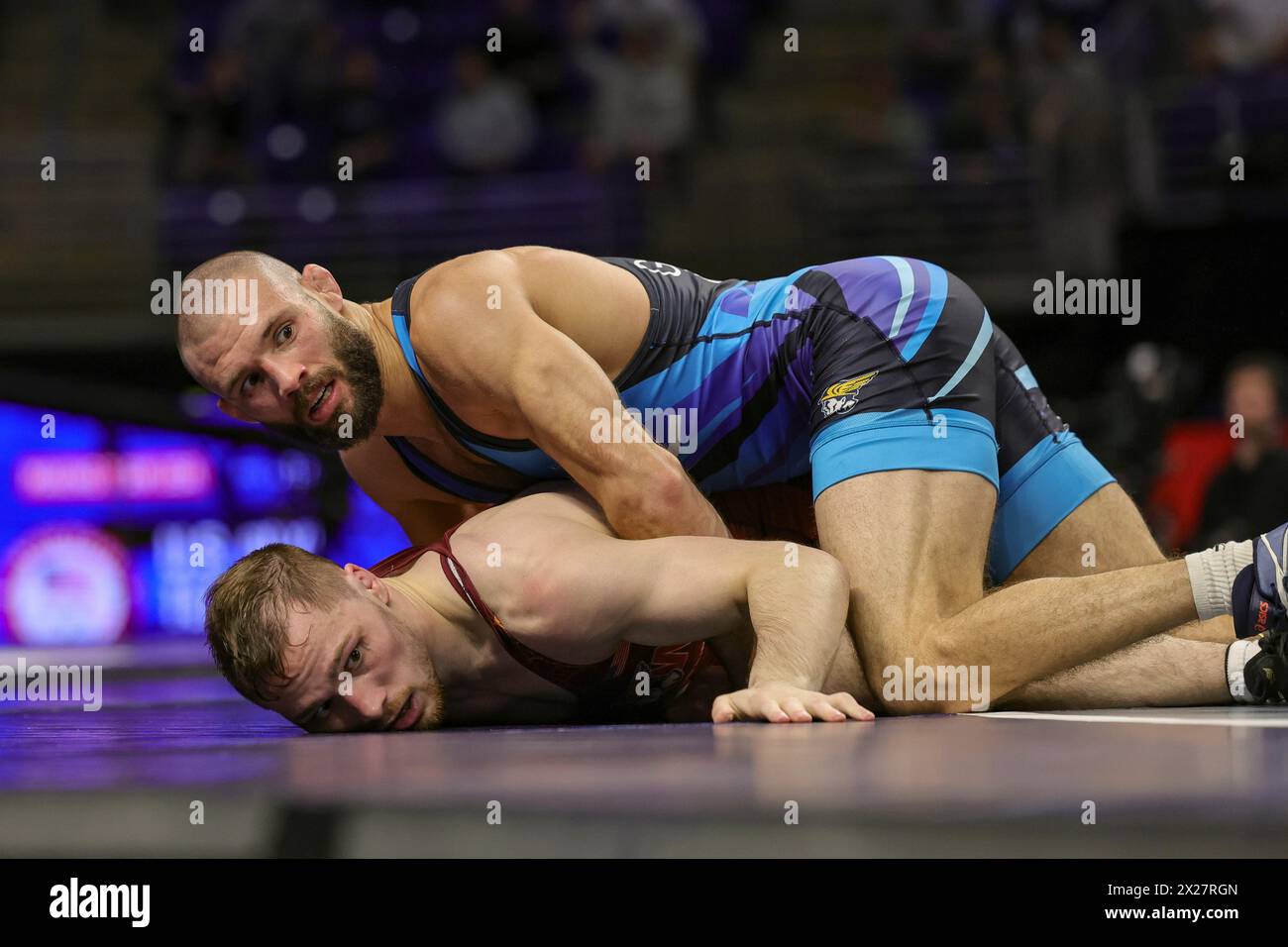 State College, Pennsylvania, USA. 20th Apr, 2024. THOMAS GILMAN (Nittany Lion WC/Titan Mercury ...