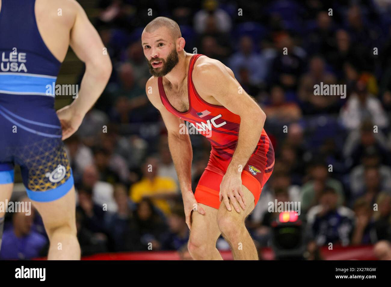 State College, Pennsylvania, USA. 20th Apr, 2024. THOMAS GILMAN (Nittany Lion WC/Titan Mercury ...