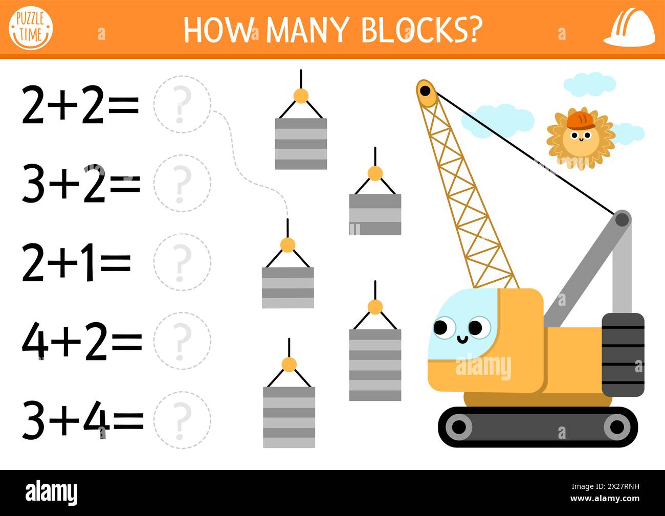 Crane count Stock Vector Images - Alamy