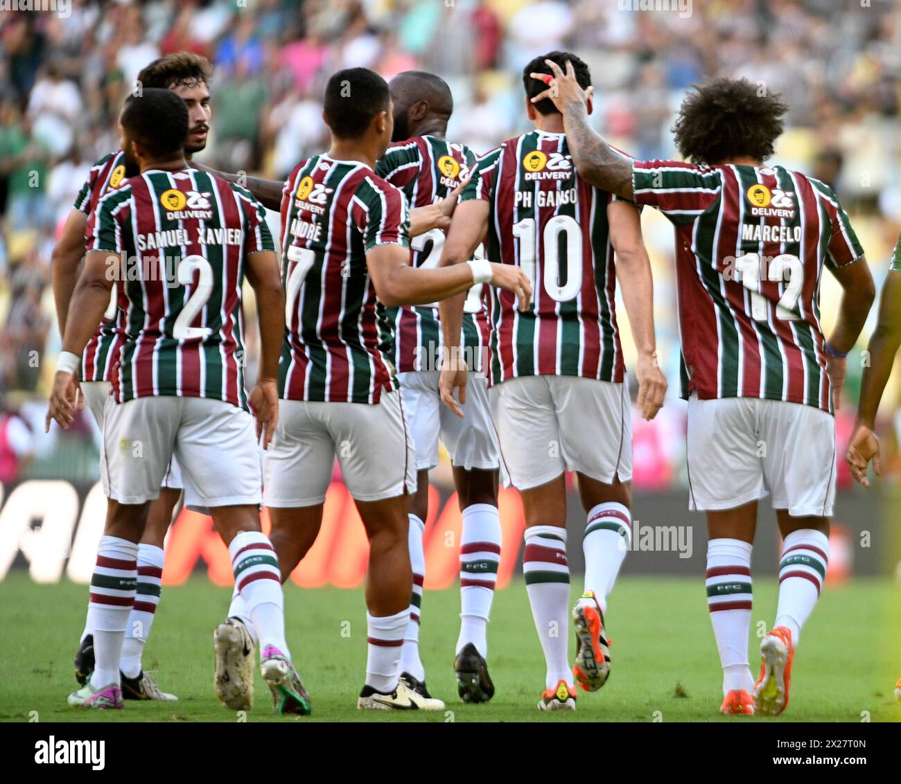 Rio de Janeiro-Brazil April 20, 2024, Brazilian Football Championship ...